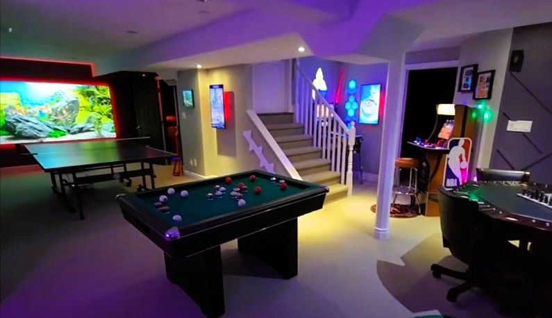 10 Basement Game Room Ideas to Create the Ultimate Hangout Spot