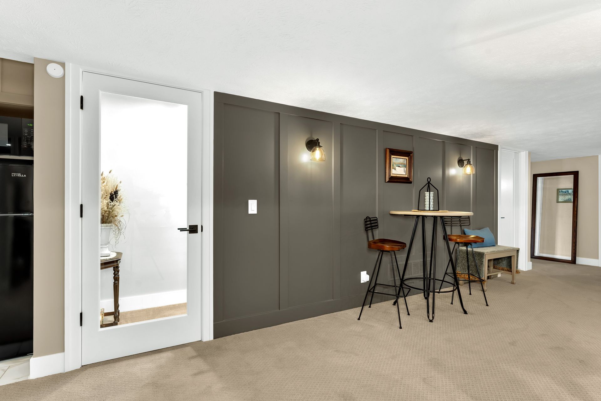 Custom accent walls | Grand Rapids Basement Pros