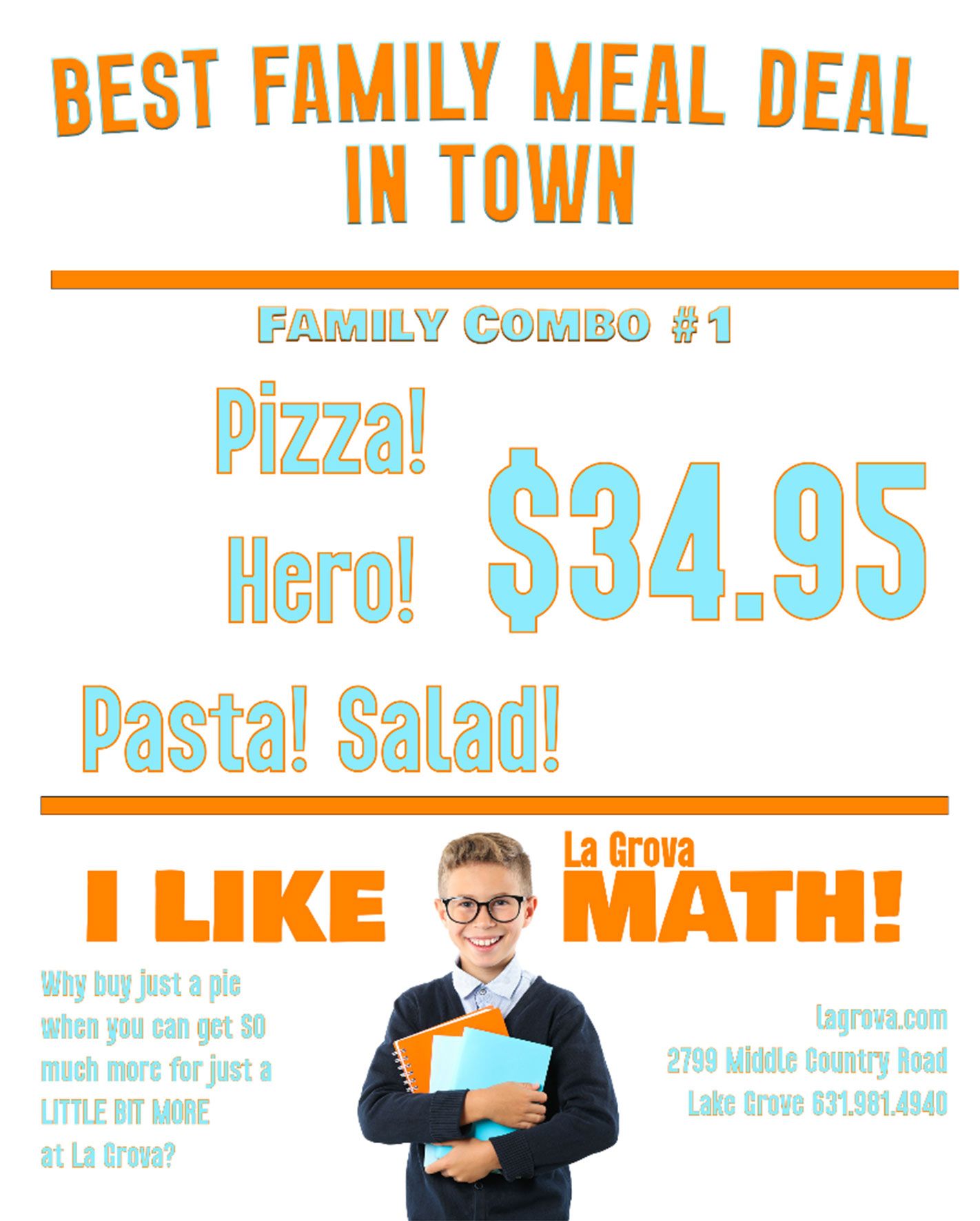 Italian Restaurants & Pizza Delivery in Centereach & Lake Grove, NY