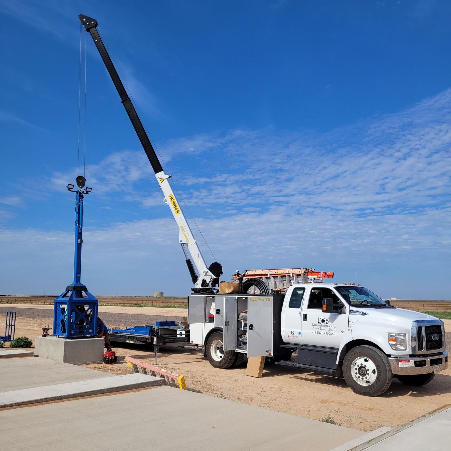Grain Truck Probe Installation | CR Manufacturing