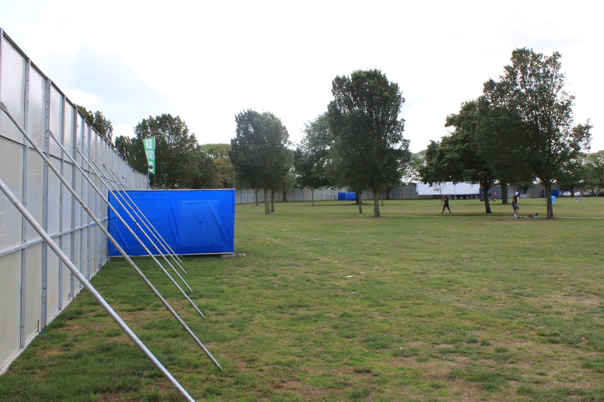 steelshield temporary security fencing for events