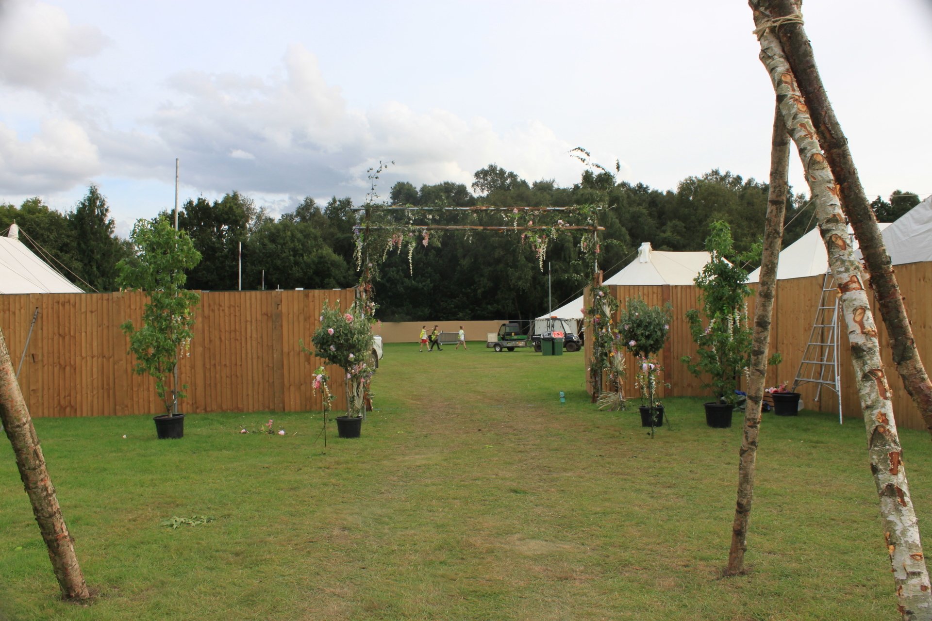 steelshield temporary security fencing for events
