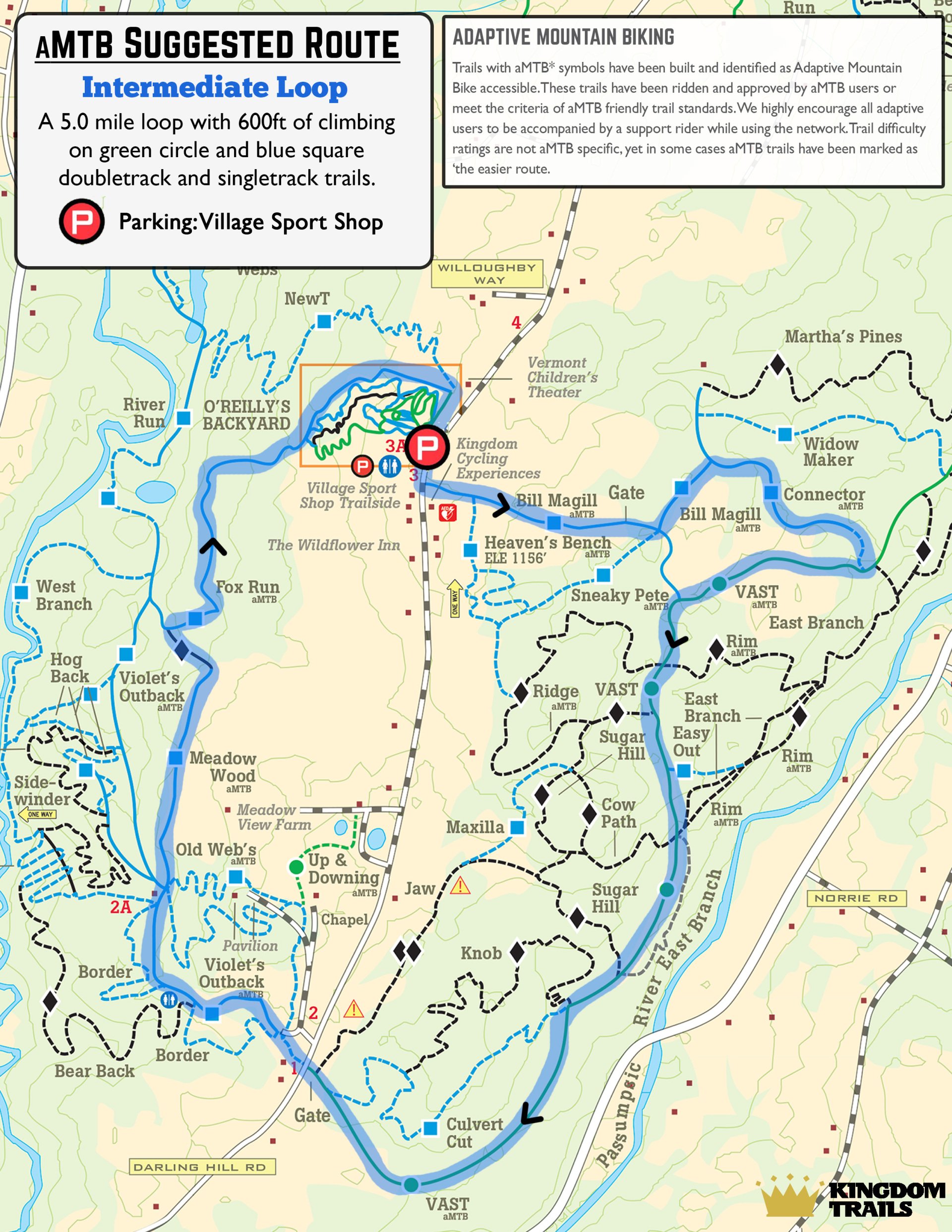 aMTB Trails in Northern, VT - Kingdom Trails Association