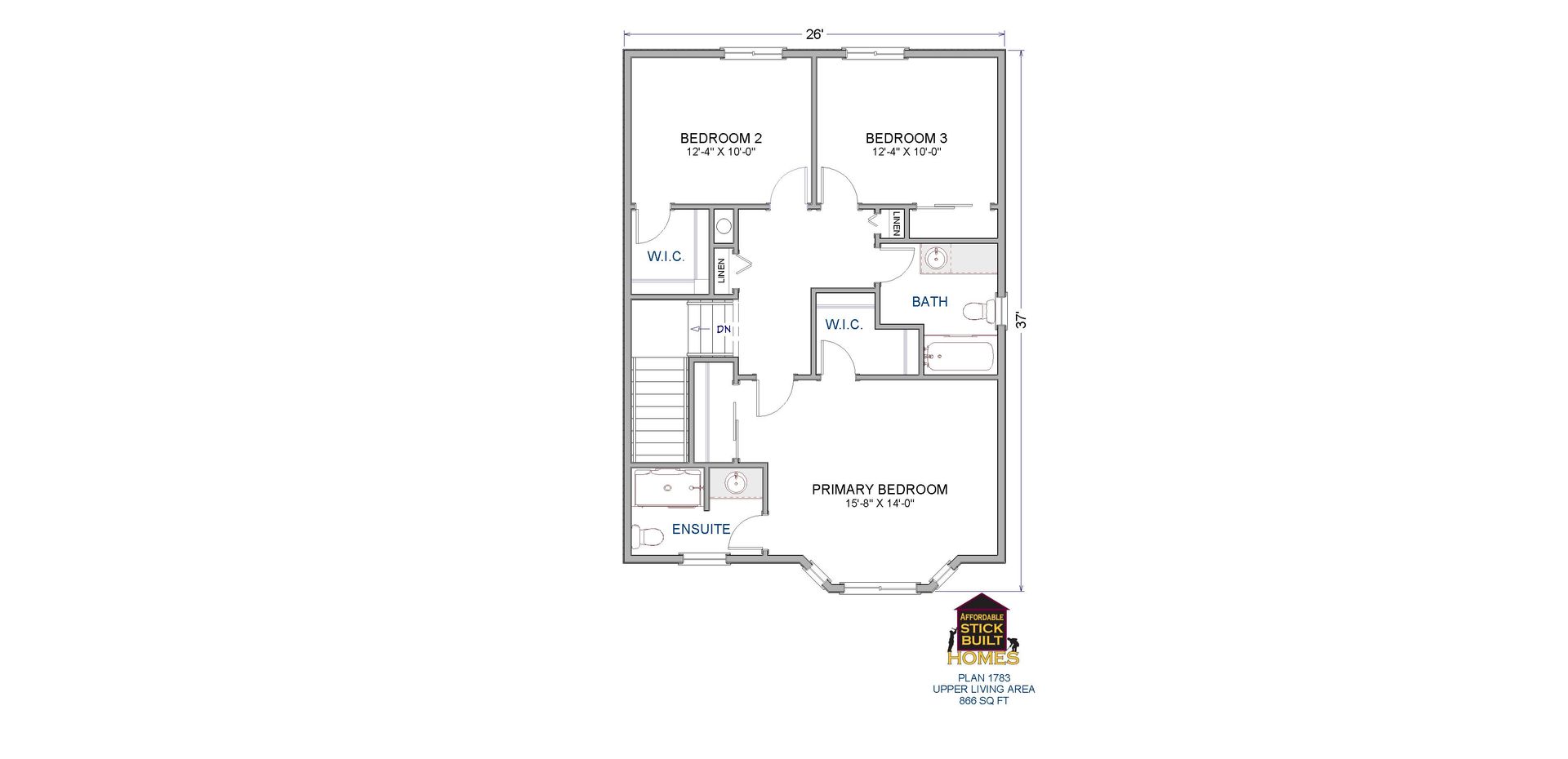 Custom Home Design Plan 1783 | Affordable Stick Built Homes | WA