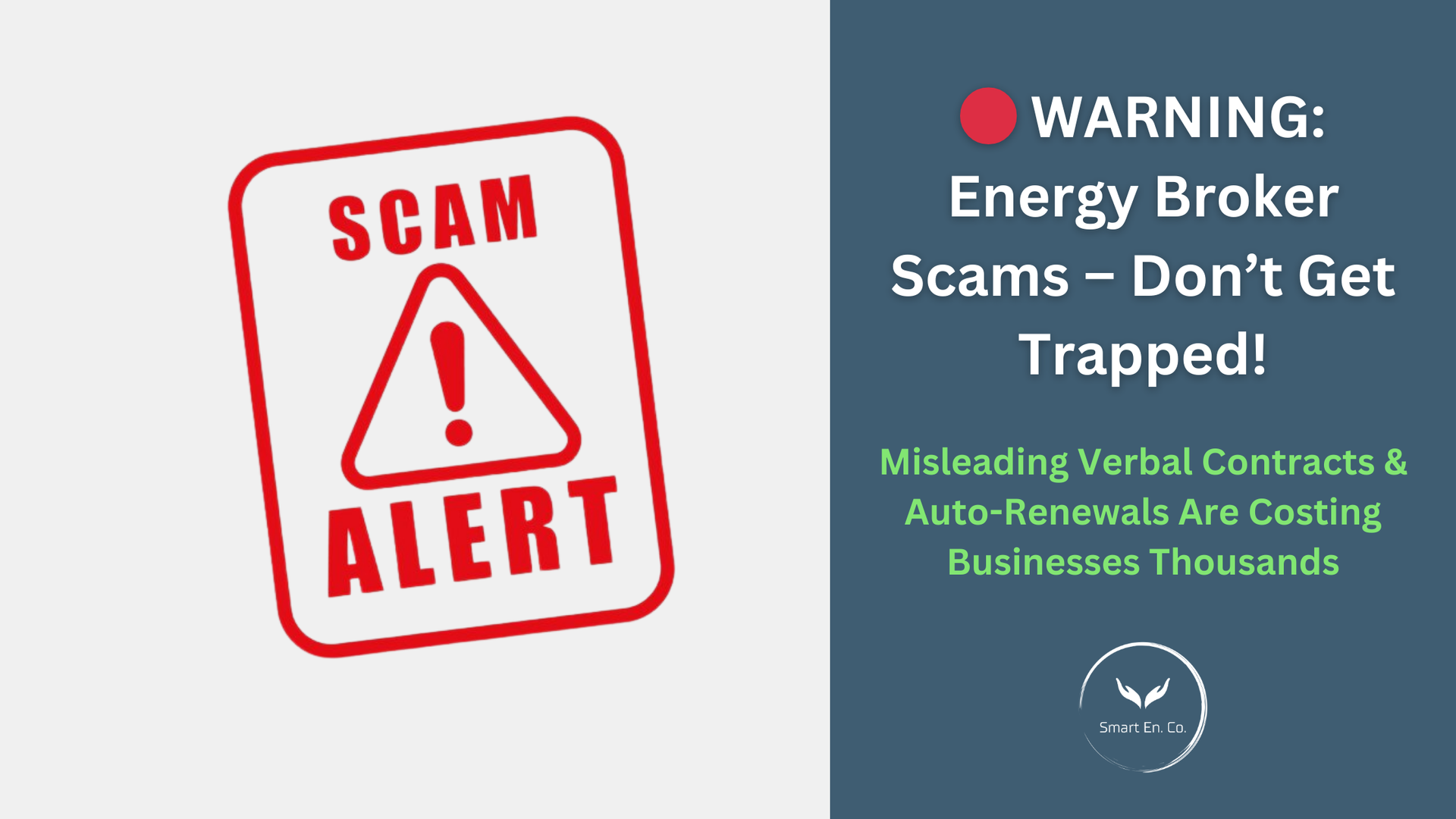 Beware of Energy Broker Scams & Misleading Contracts