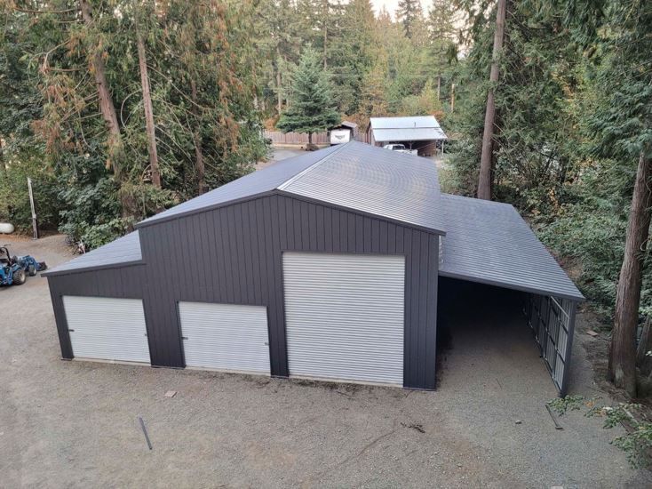 Custom Built Barns Woodburn OR & Washington - Itiel's Carports & Metal ...