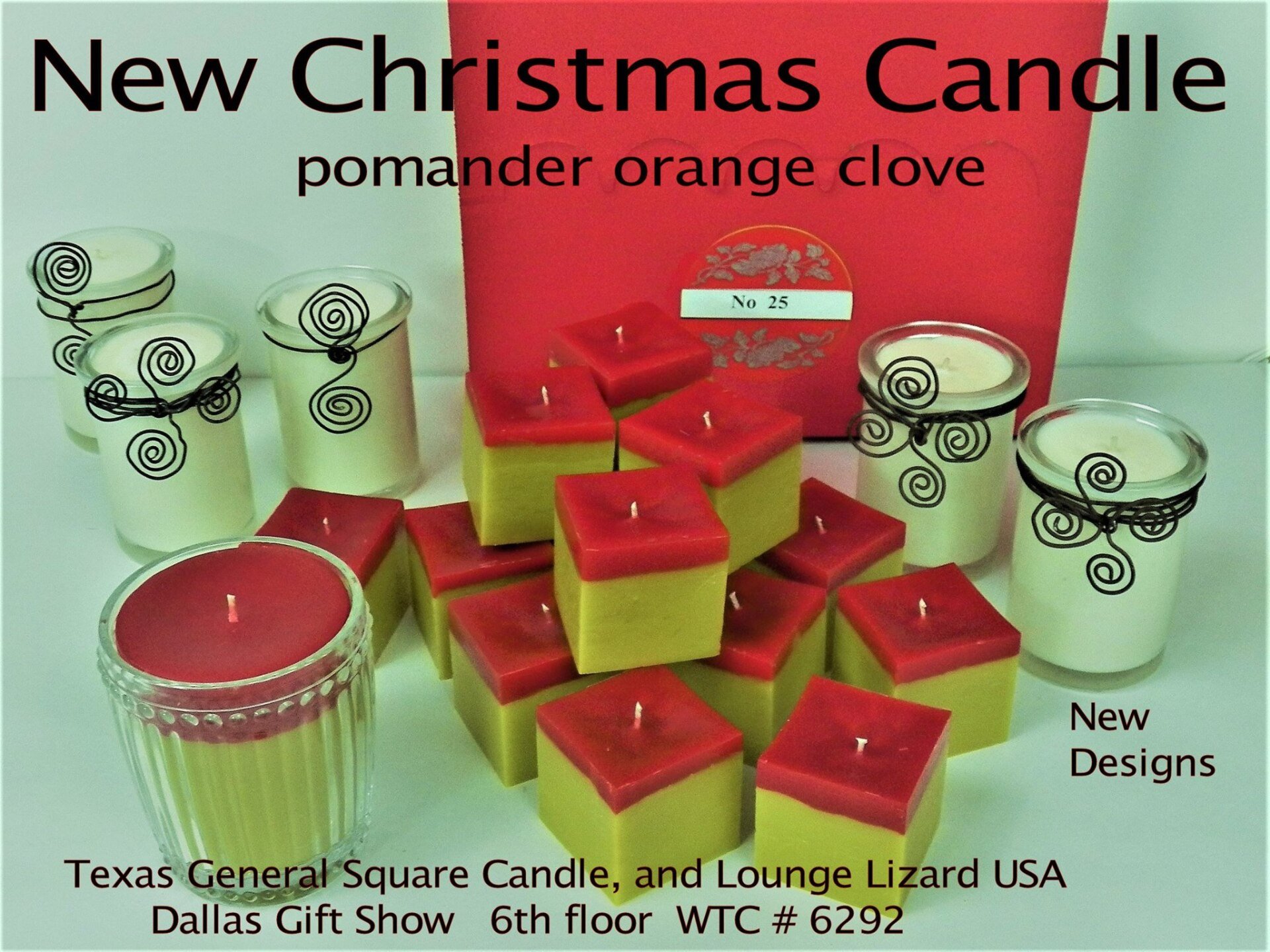 Custom Square Candles | Clear Lake Shores, TX | Texas General Square ...