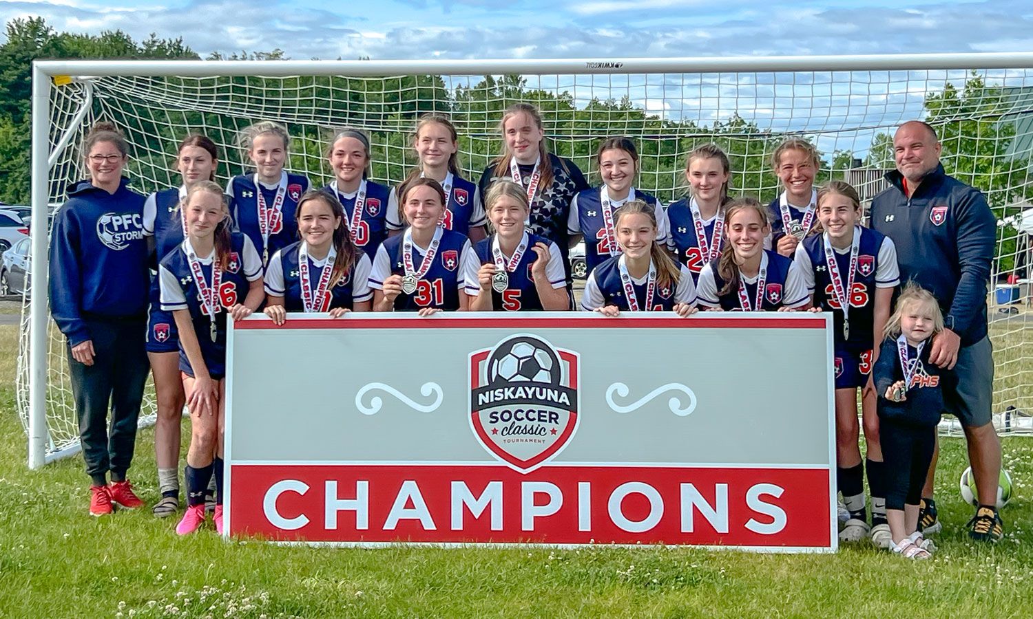 U16 boys/girls win at Niskayuna Soccer Classic