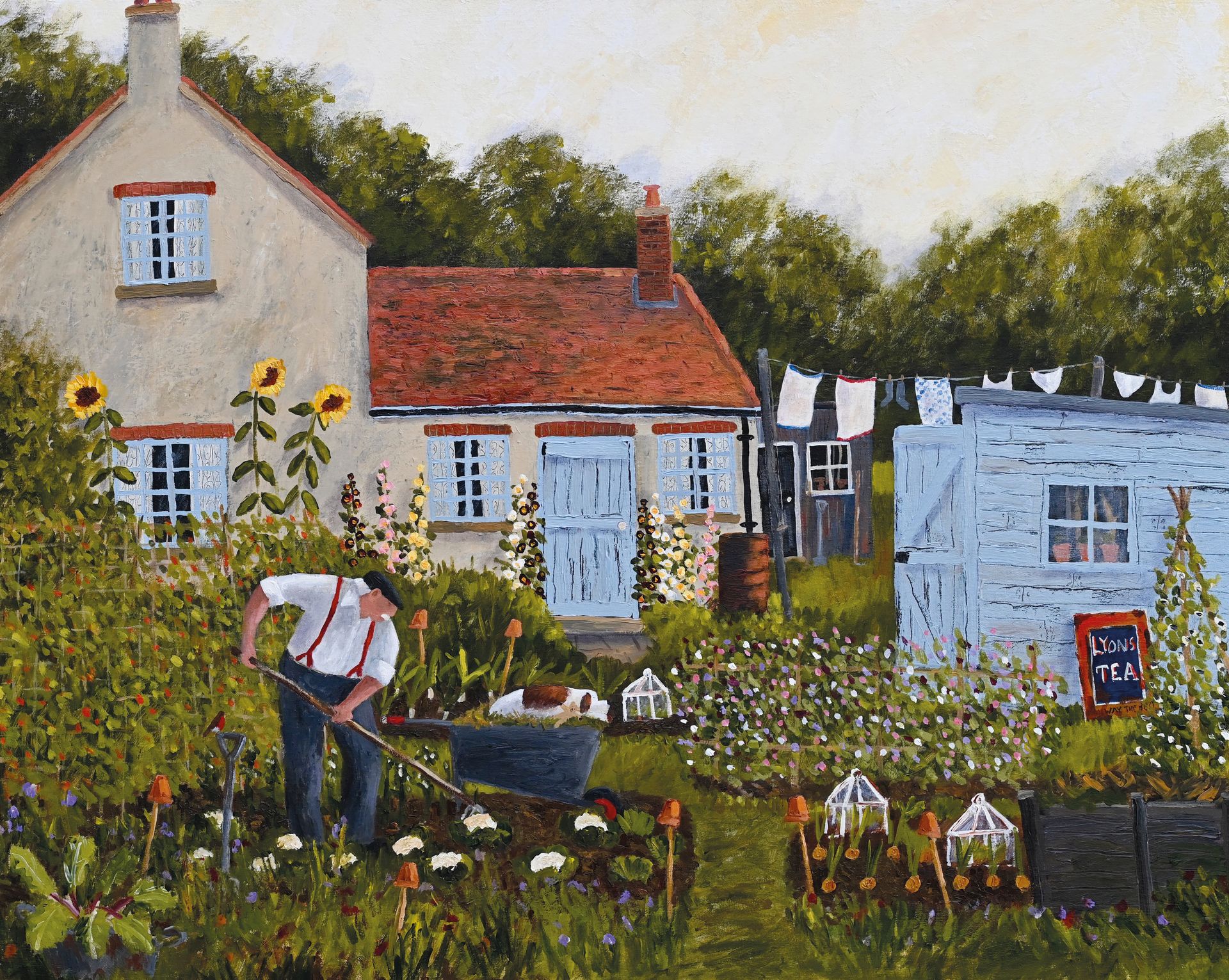 Artist Gary Bunt