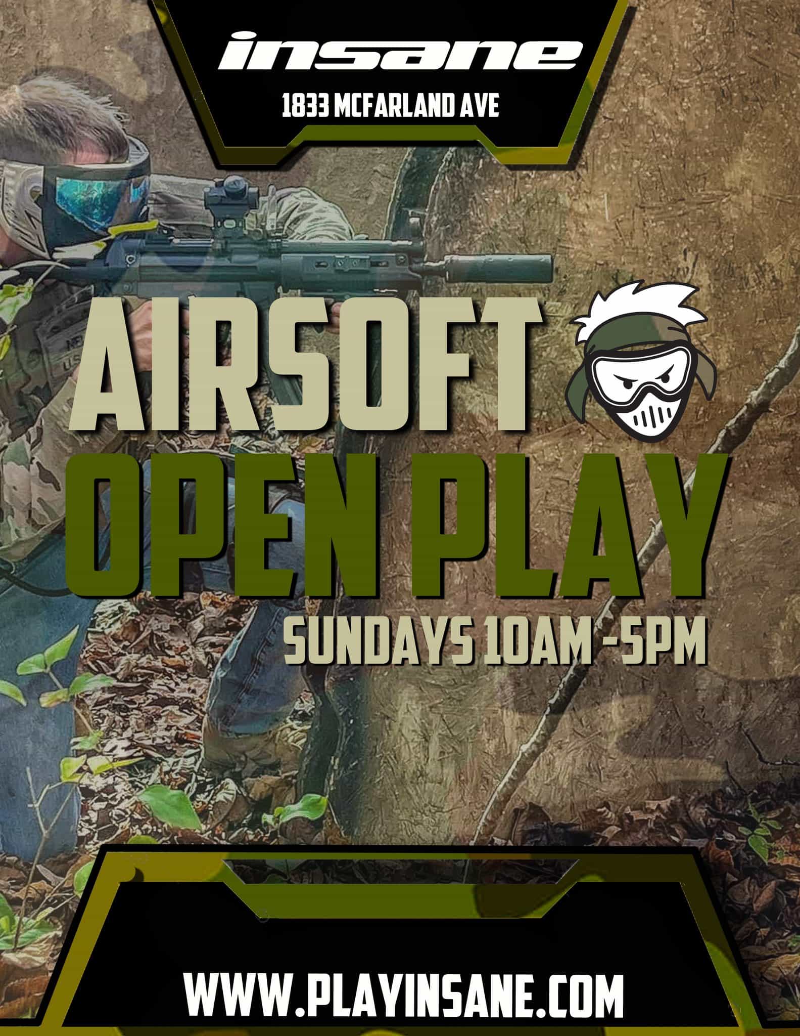 Airsoft Field OPEN