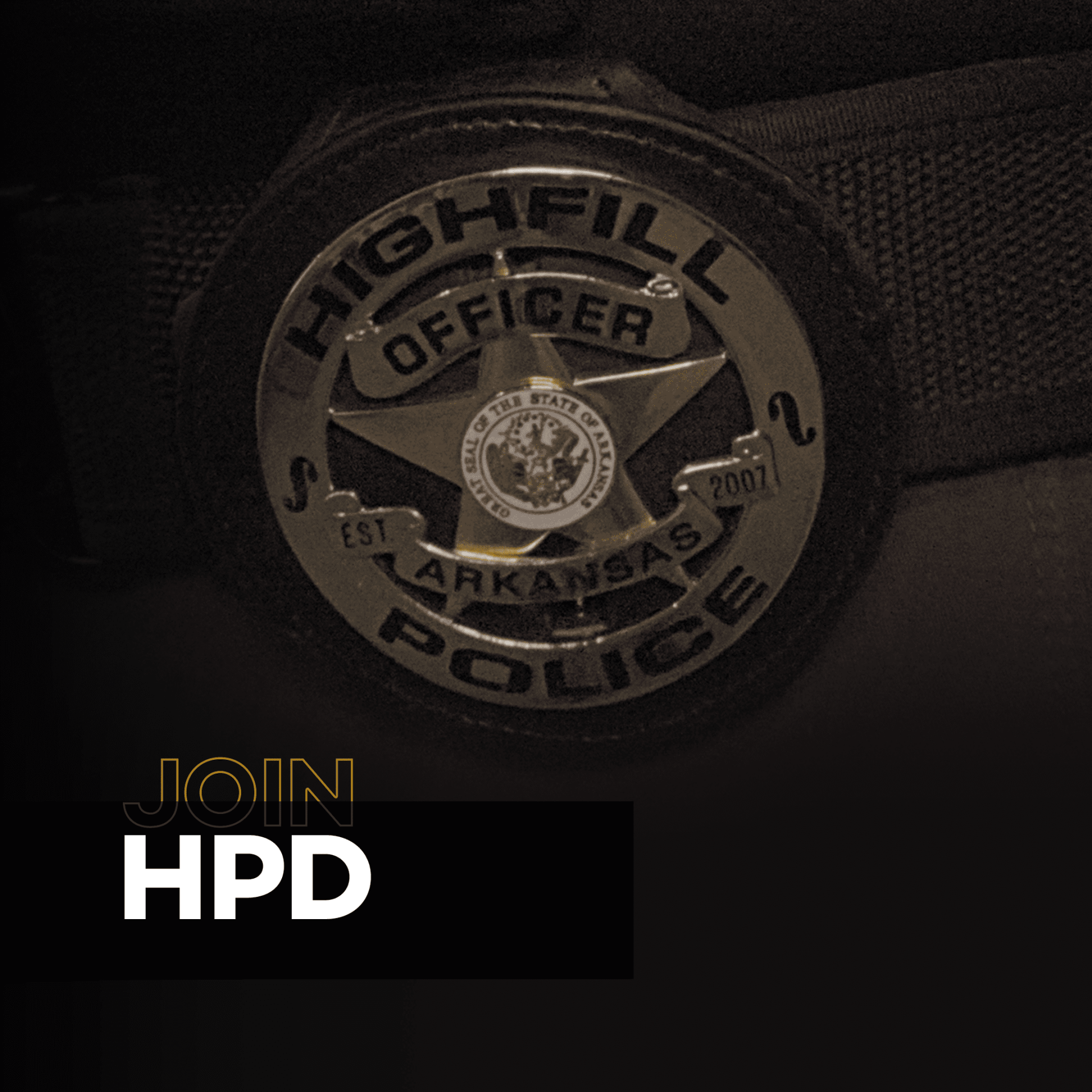 The Recruitment Site of the Highfill Police Department.