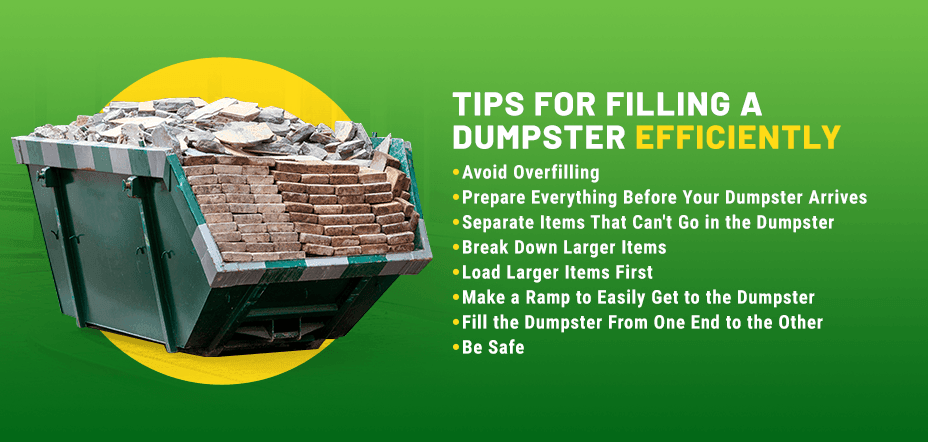 How to Fill a Dumpster