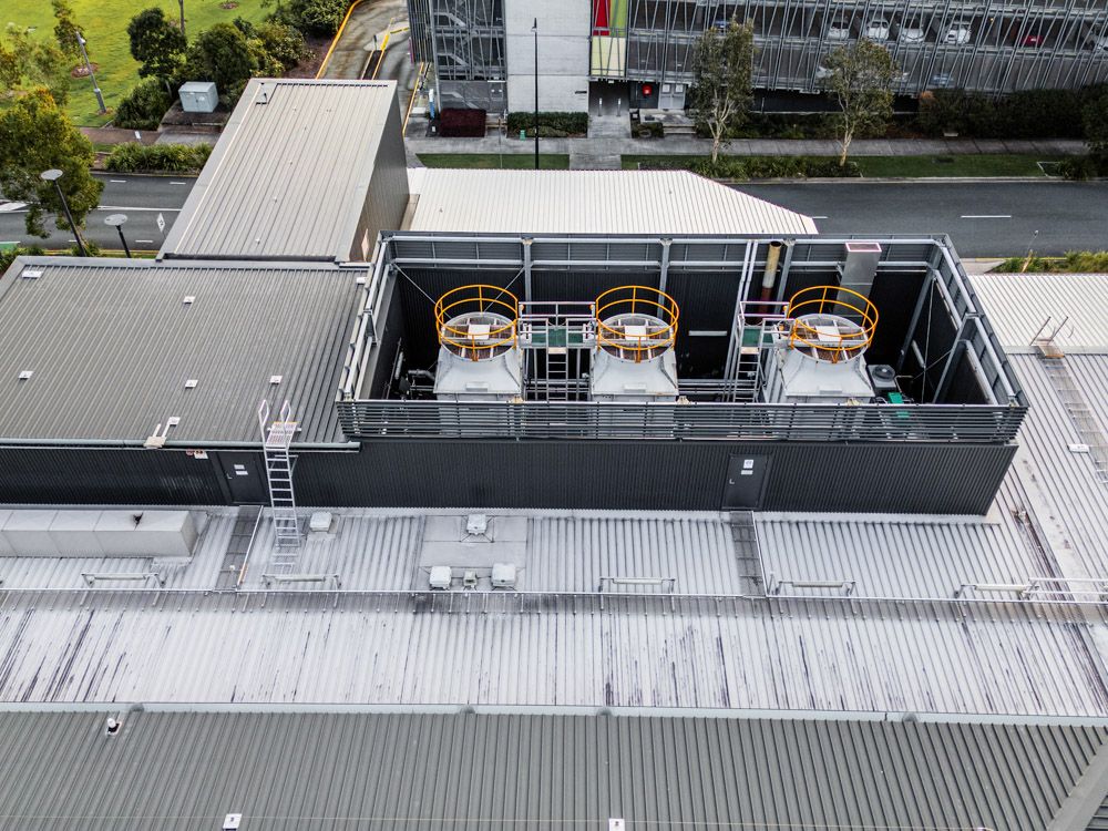 Custom Cooling Tower Access Platforms & Walkways