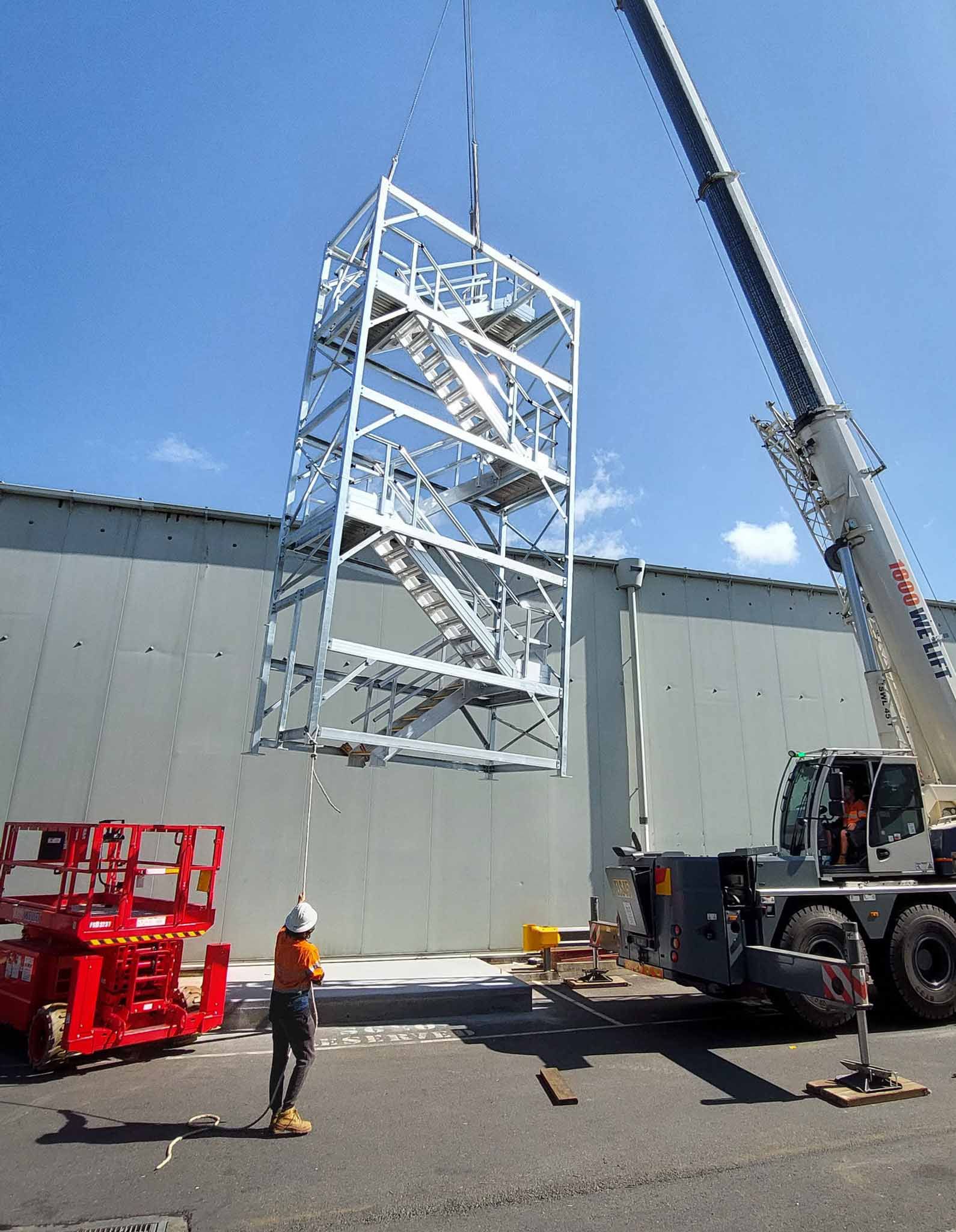 Fire Escape Stairs – Expert Design, Fabrication, Installation