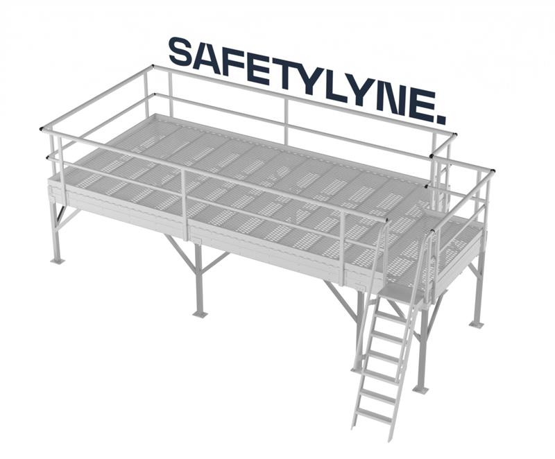 Custom Plant Decks & Platforms for Safe HVAC Access