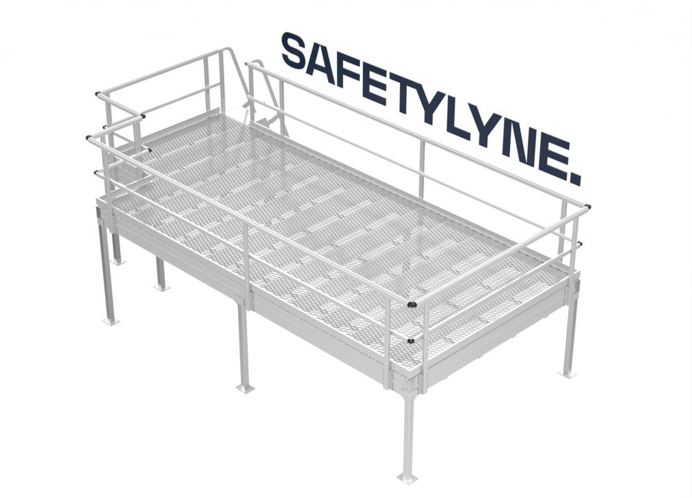 Custom Plant Decks & Platforms for Safe HVAC Access