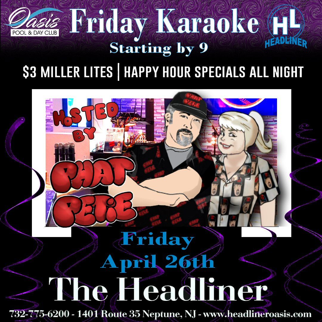 Weekend Local Bar Events | Neptune, NJ | Headliner Oasis
