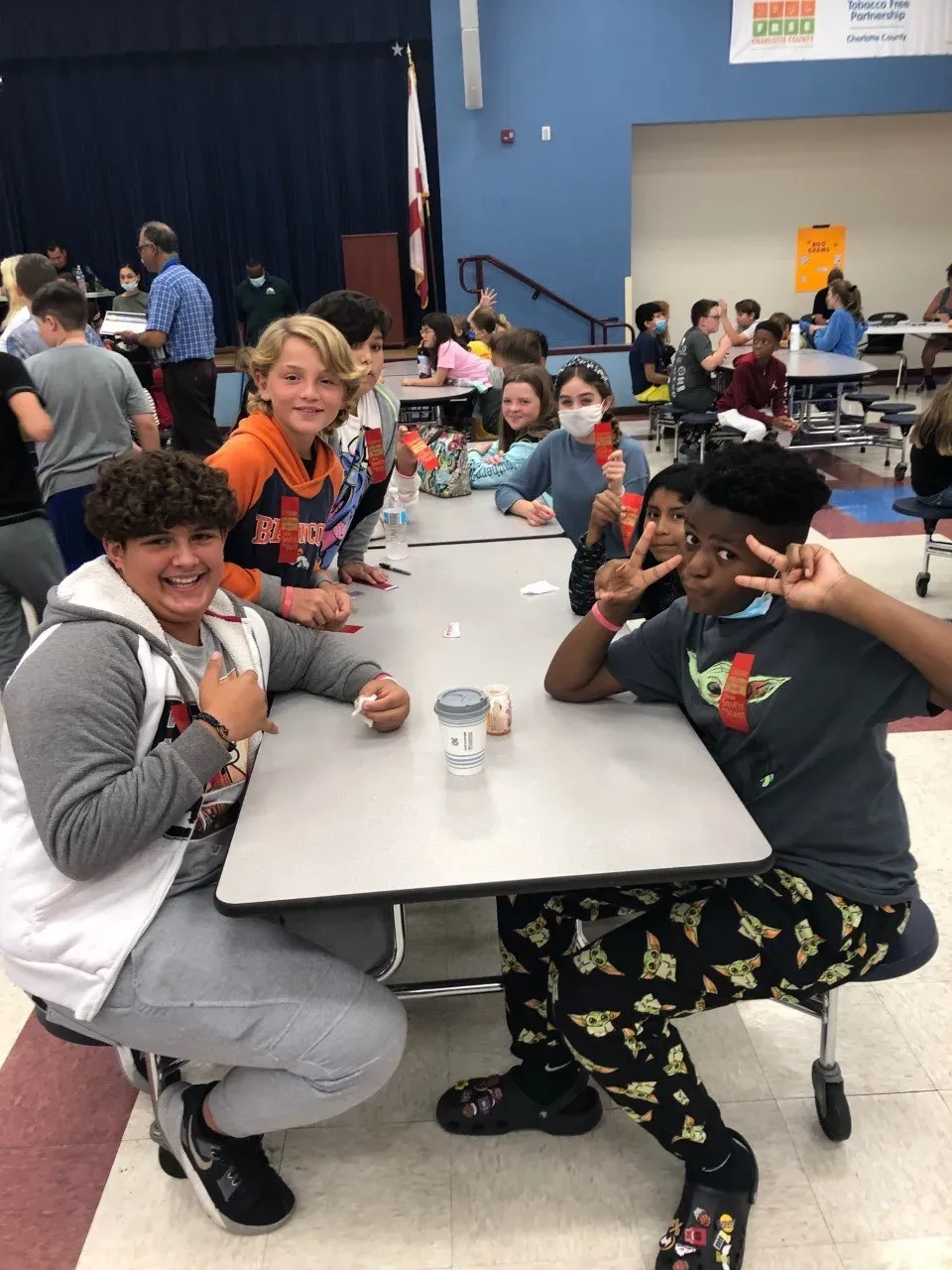 Lunch Activity with CHS FSWCHS Students