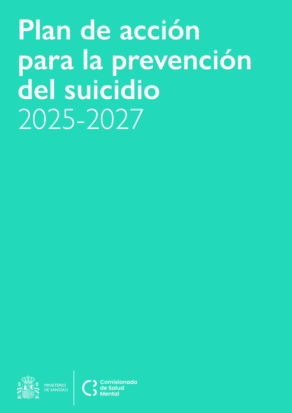 Plan de acción nacional para la prevención del suicidio 2025-2027