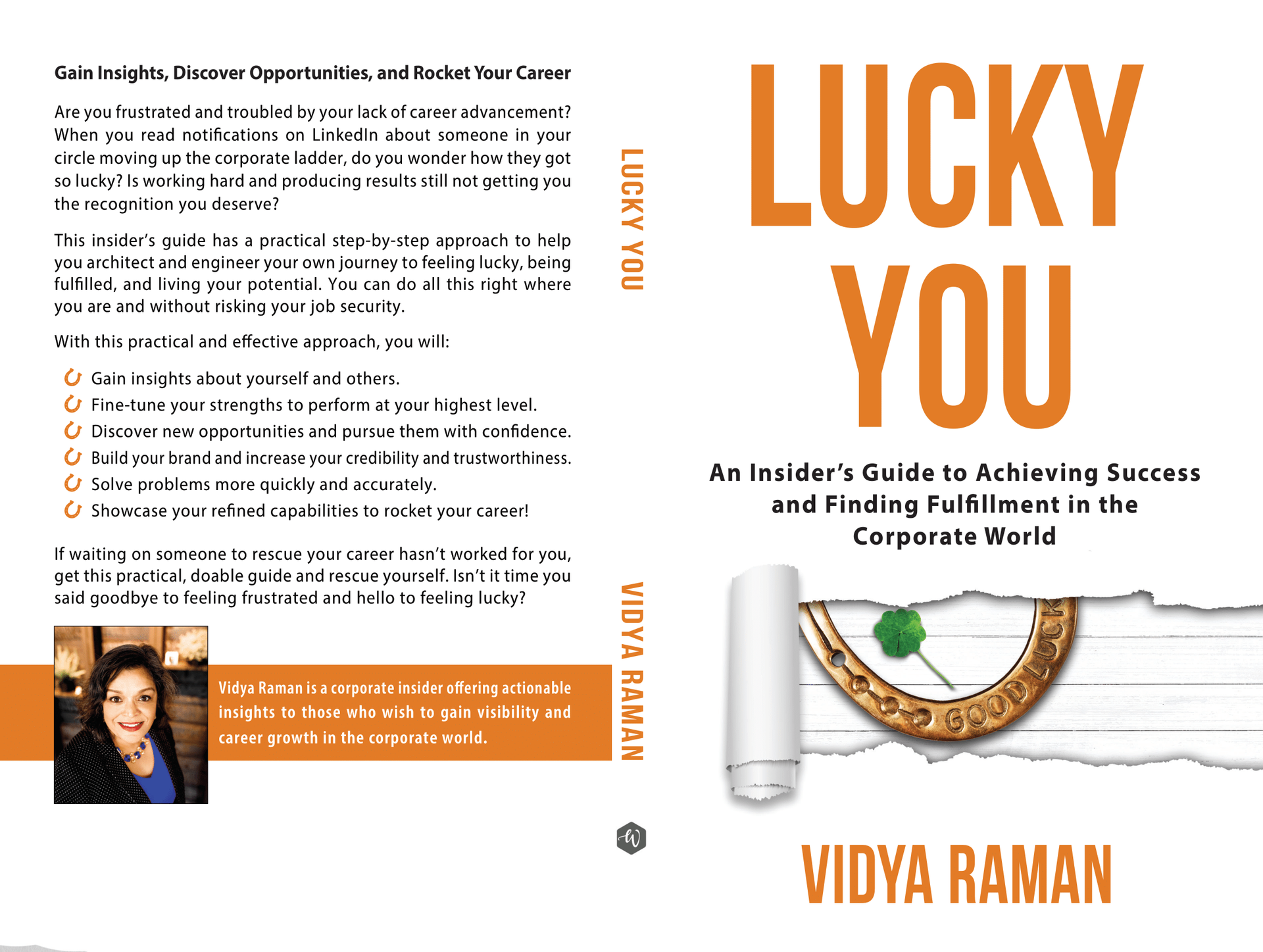 Lucky You #1 Amazon Best Selling Book by Vidya Raman