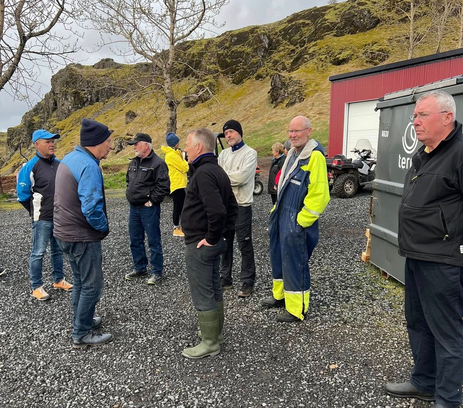 Vel heppnaður vinnudagur