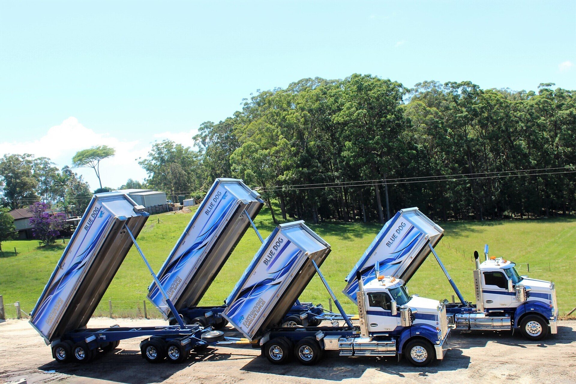 Earthmoving Equipment Nambucca Valley | Blue Dog Earthmoving