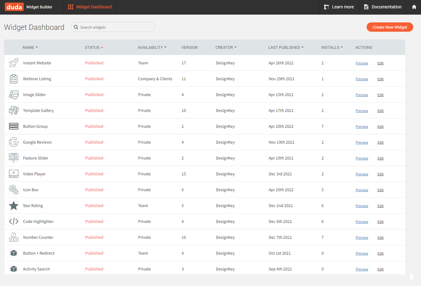 Duda Custom Widget: Importance of having a Duda custom widget installed on your Duda website