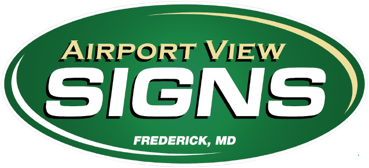 Airport View Signs - Frederick Maryland