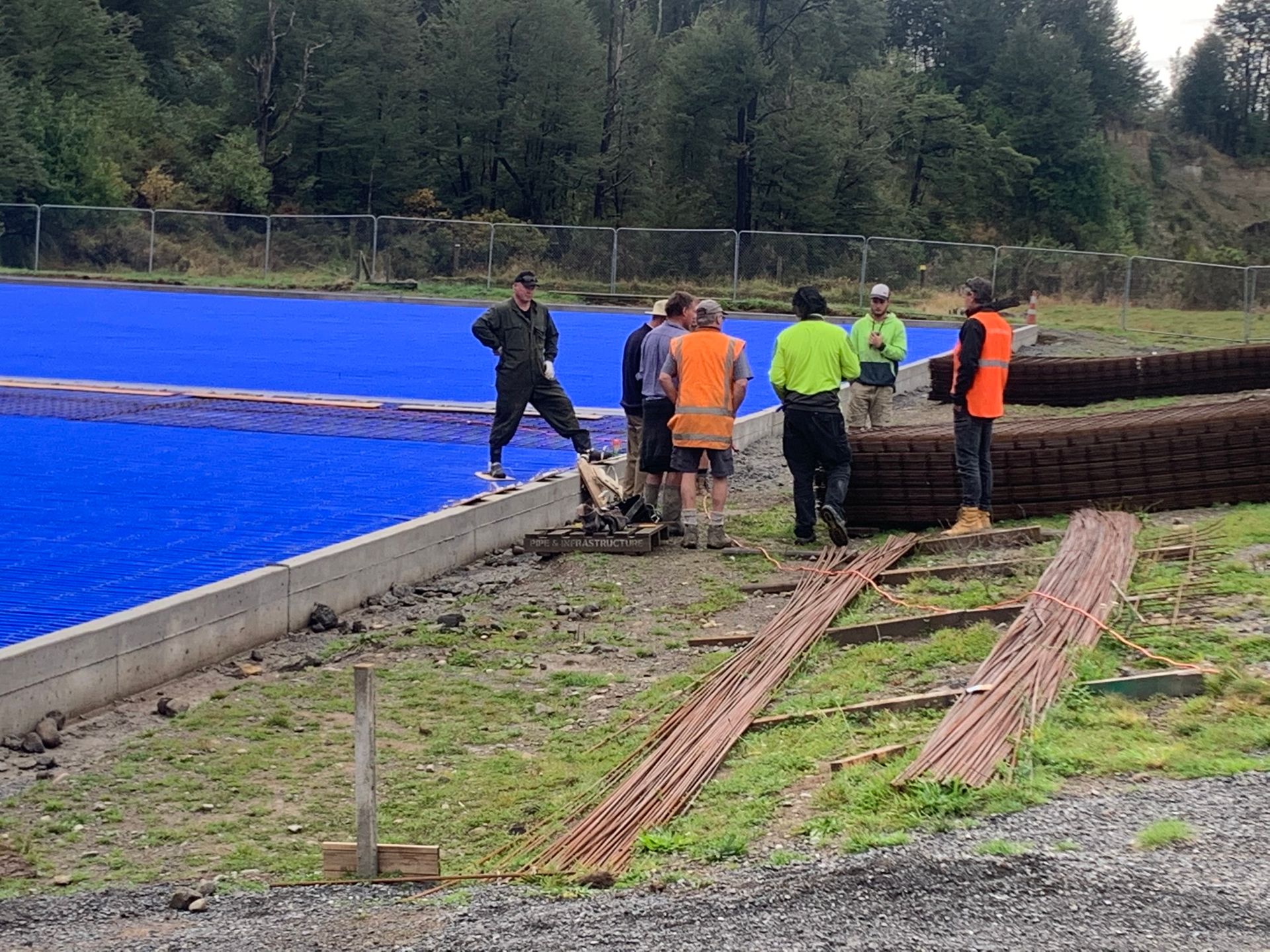 Staveley Ice Rink project, mid Canterbury, New Zealand