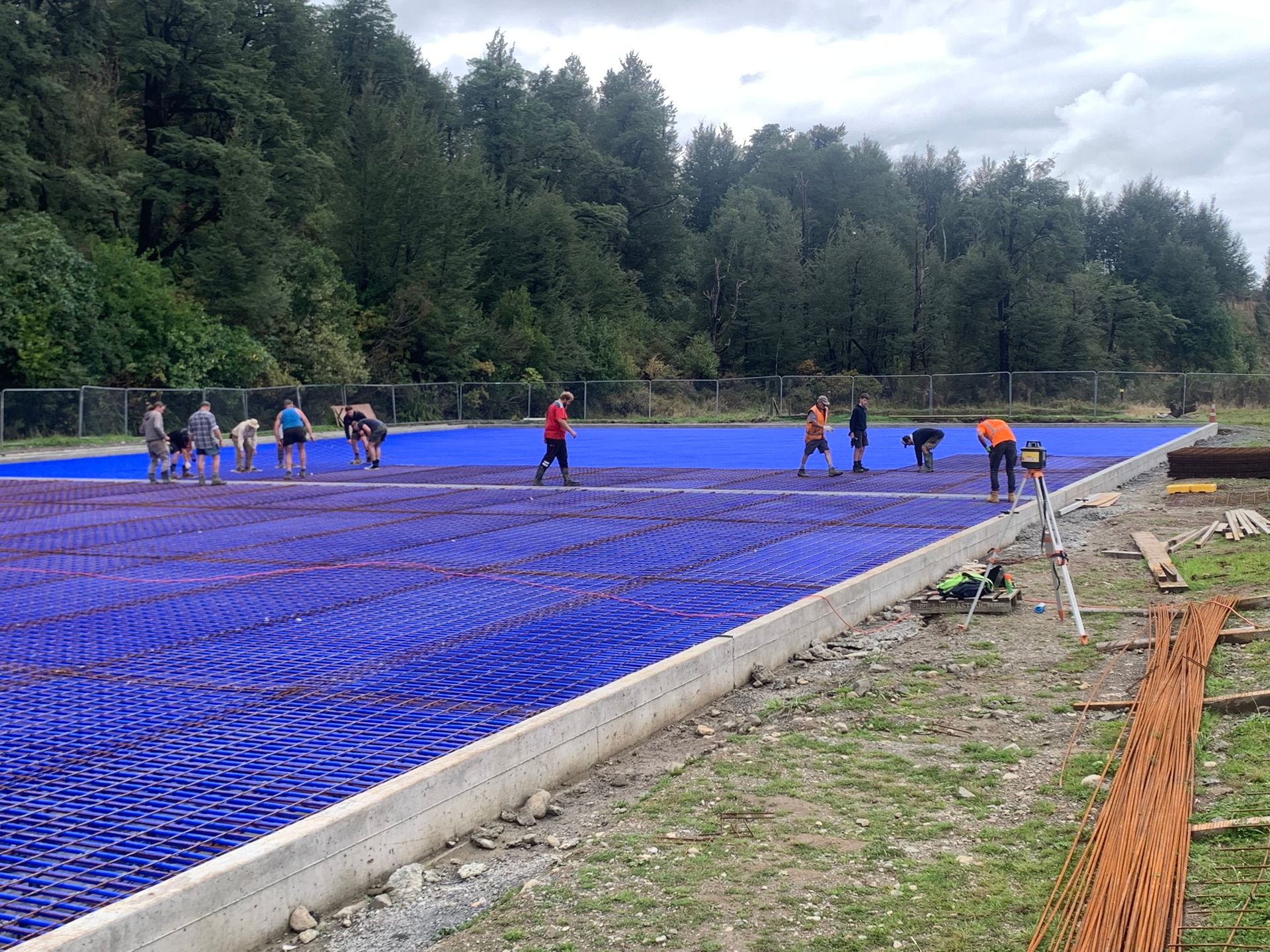 Staveley Ice Rink project, mid Canterbury, New Zealand