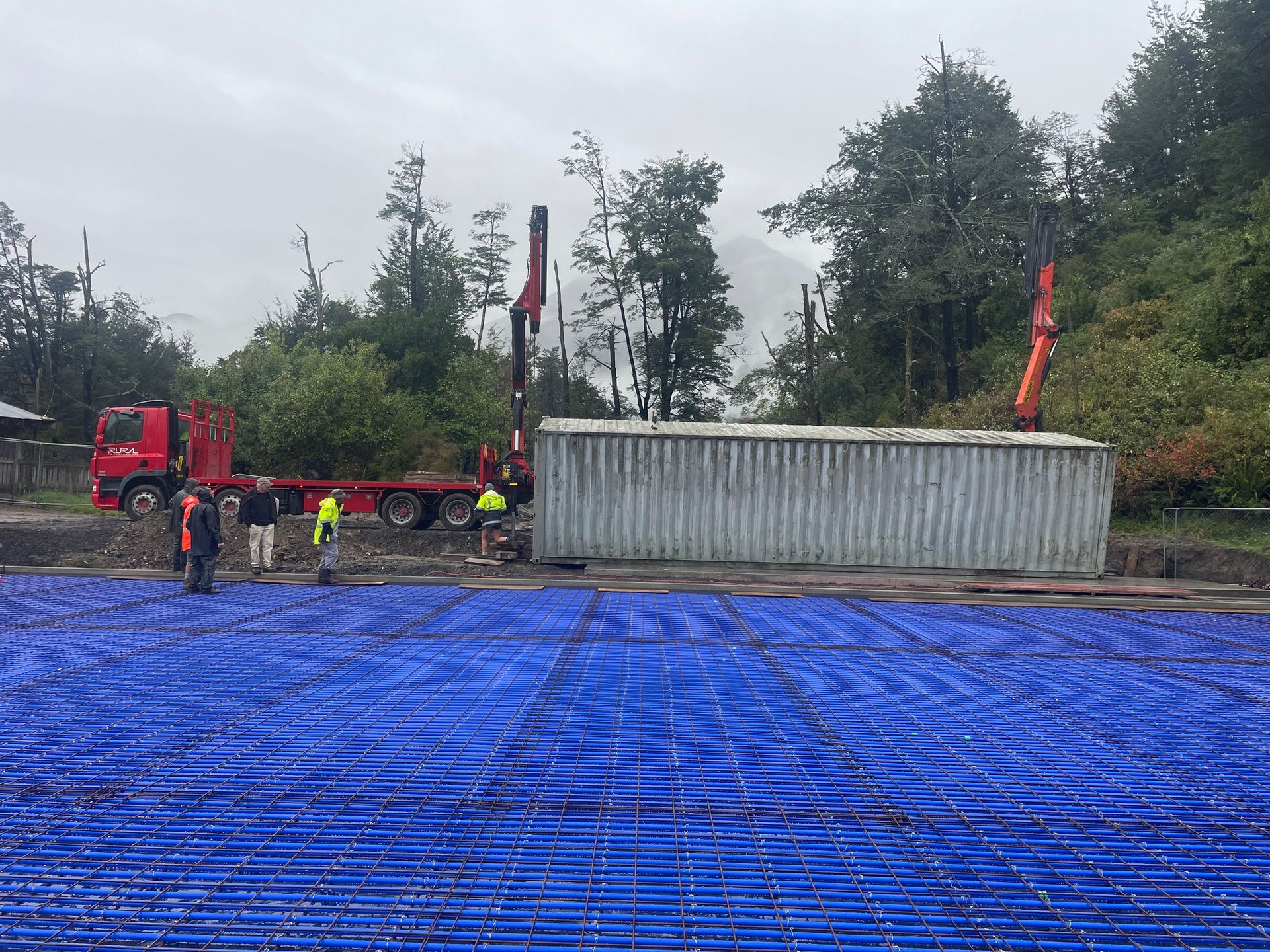 Staveley Ice Rink project, mid Canterbury, New Zealand