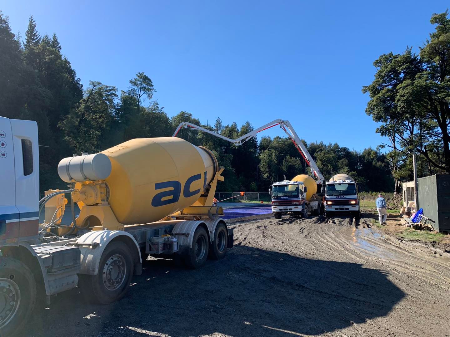Staveley Ice Rink project, mid Canterbury, New Zealand
