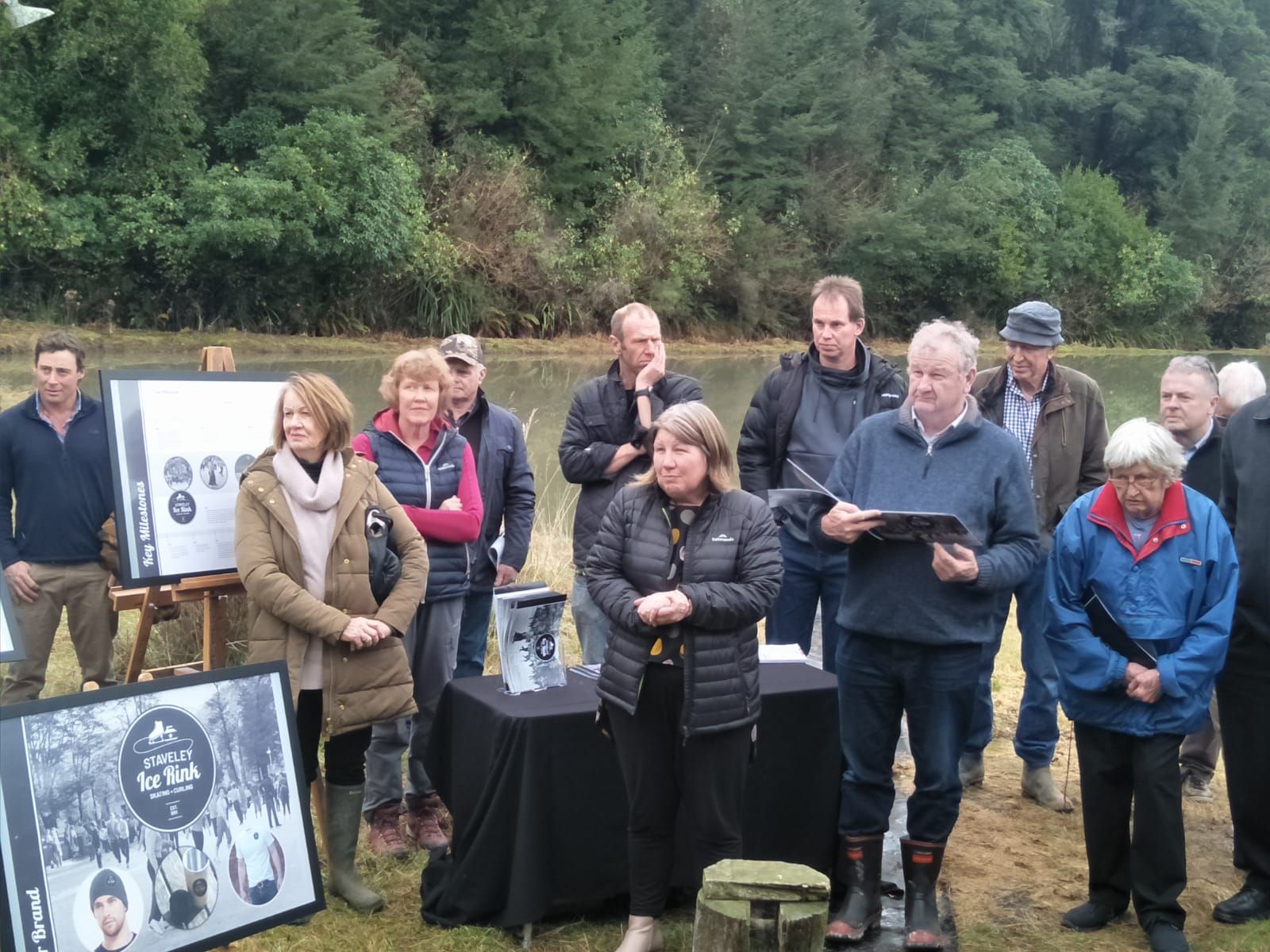 Staveley Ice Rink project, mid Canterbury, New Zealand