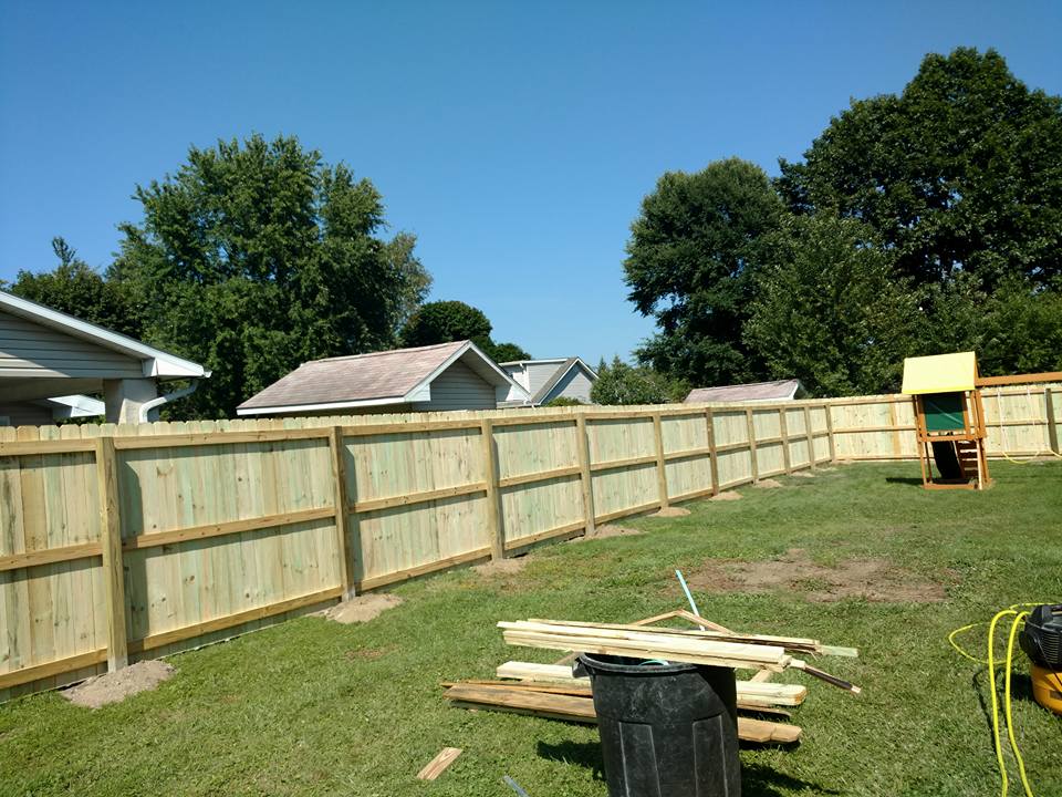 Wood Fence Installation | Girard, PA | Terran Fence
