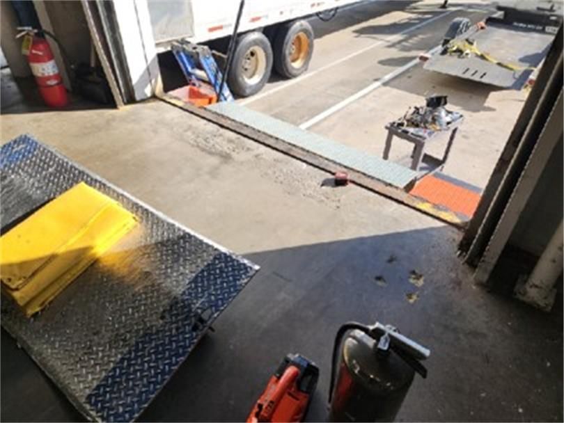 Dock Leveler Repair in Lakeland Florida.