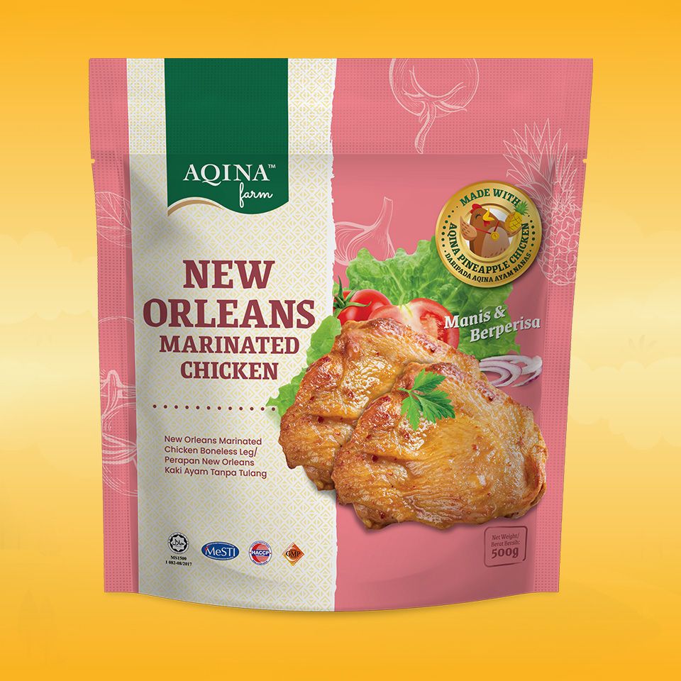 Fresh and Healthy Pineapple Chicken | Aqina Farm Malaysia
