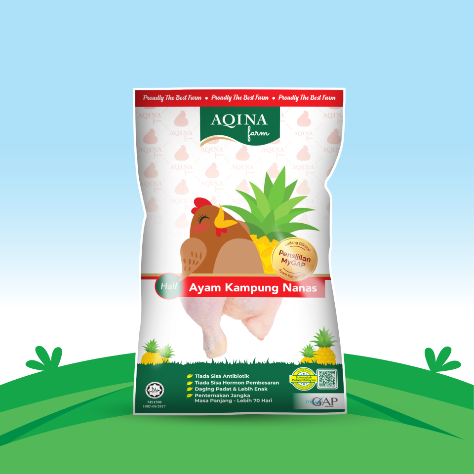 Fresh and Healthy Pineapple Chicken | Aqina Farm Malaysia
