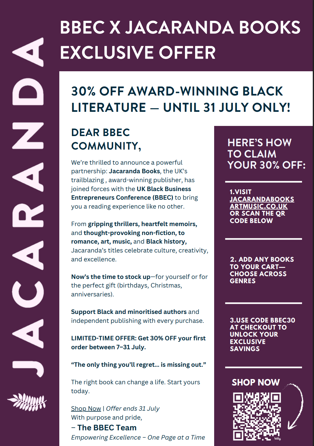 BBEC Partnerships & Offers