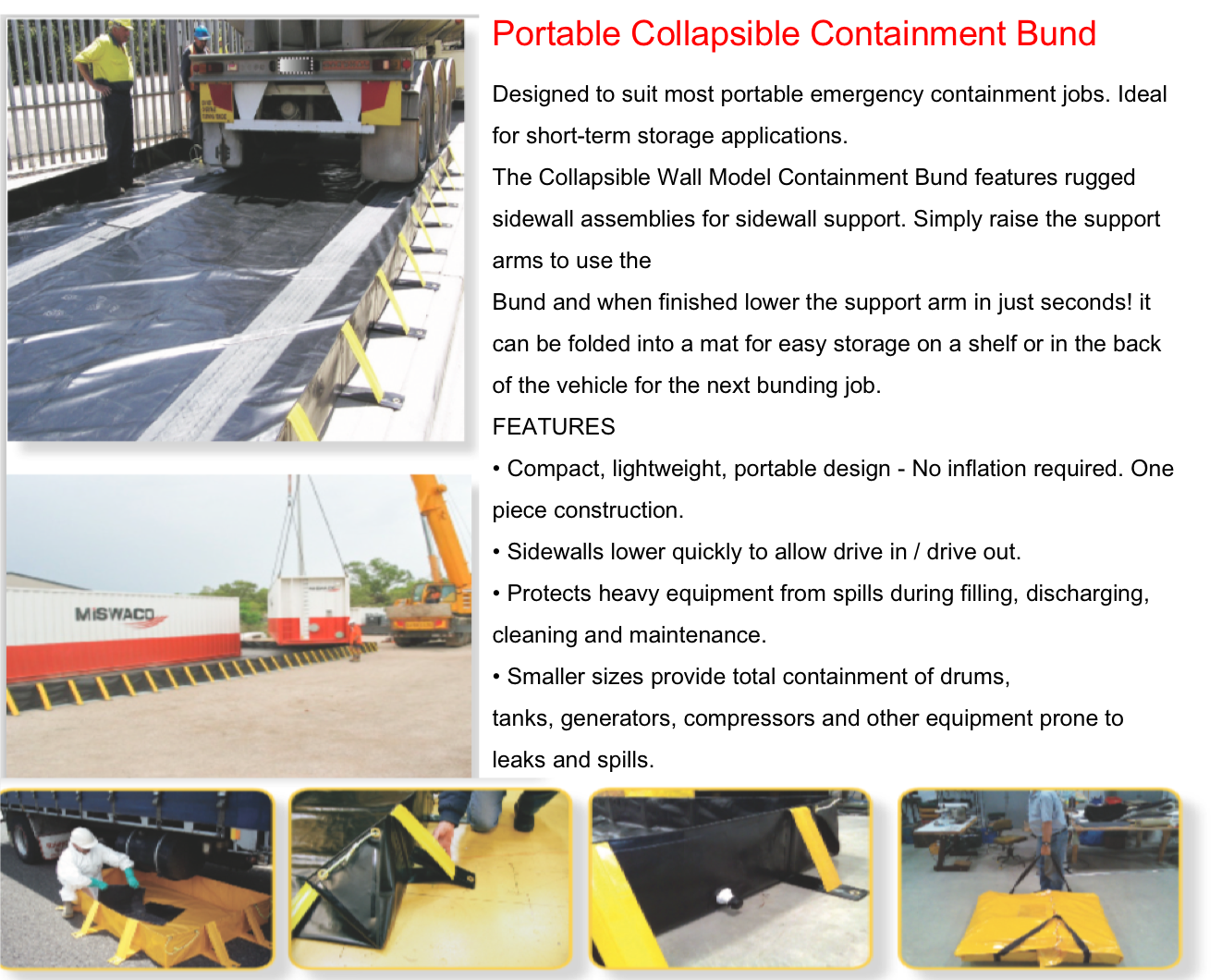 Spill Response Products