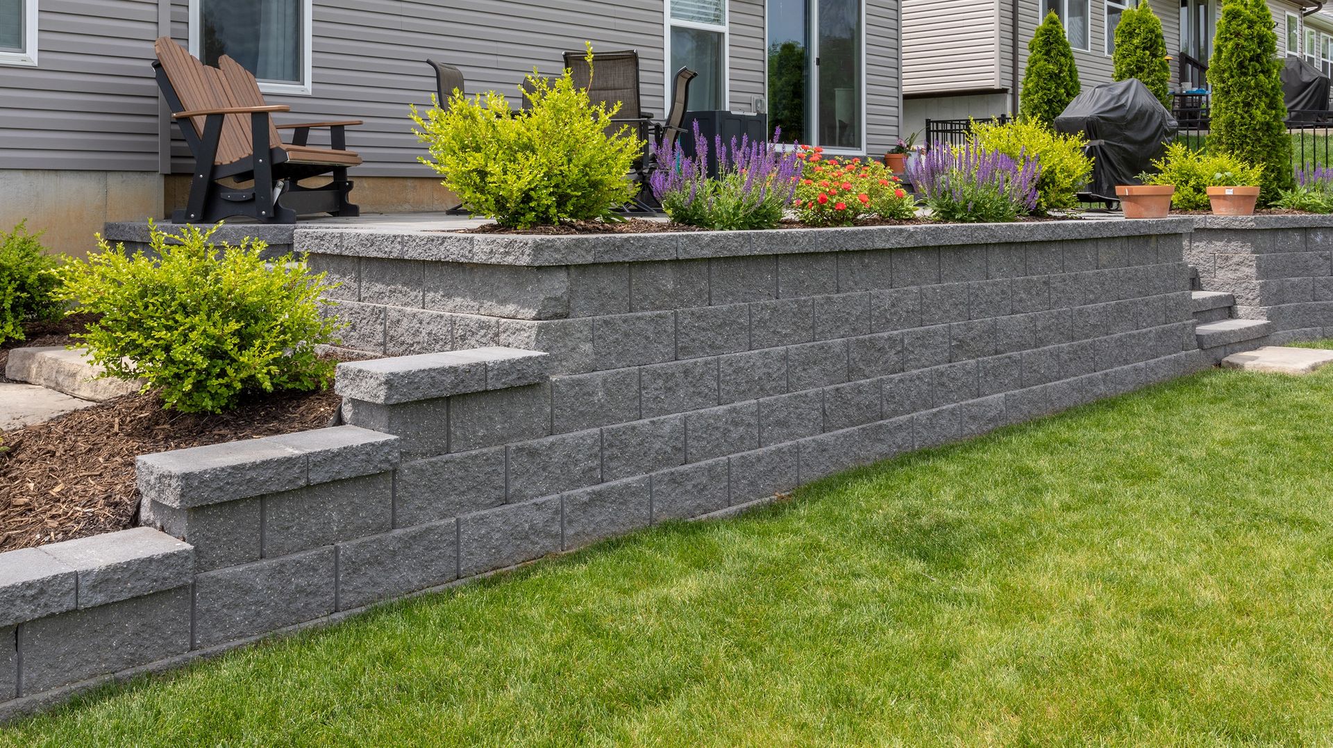 Retaining Wall Block in St. Louis, Jefferson County, and St. Charles, Mo.