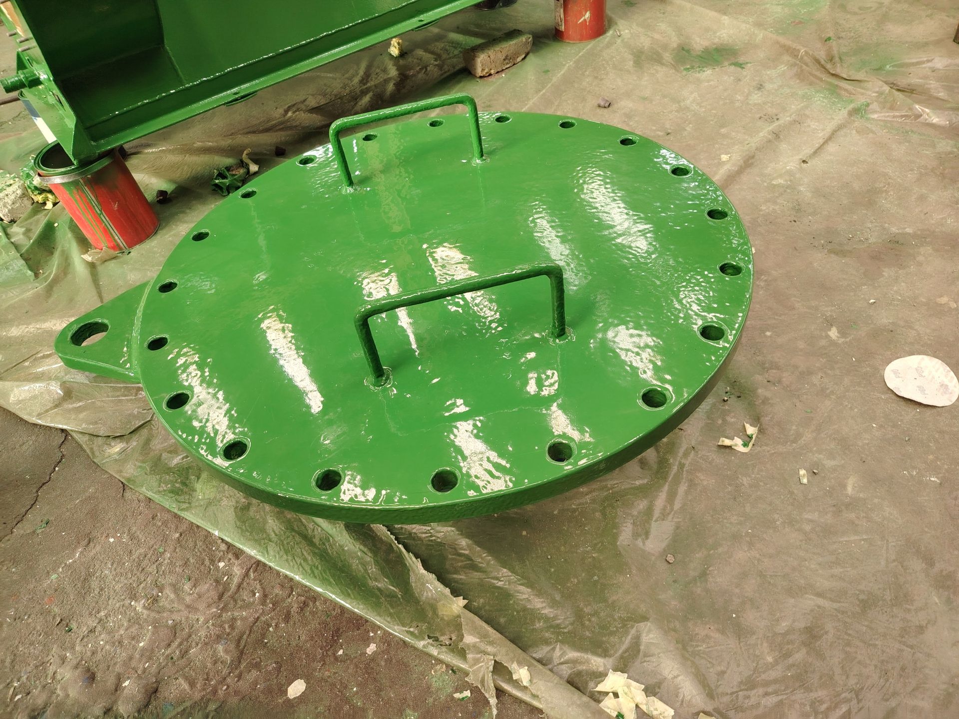 Fabrication and Testing of Isolation Flanges for Water Pipeline Maintenance