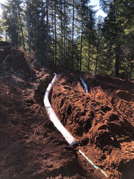 Construction Septic and Lateral Lines, Coos County, OR