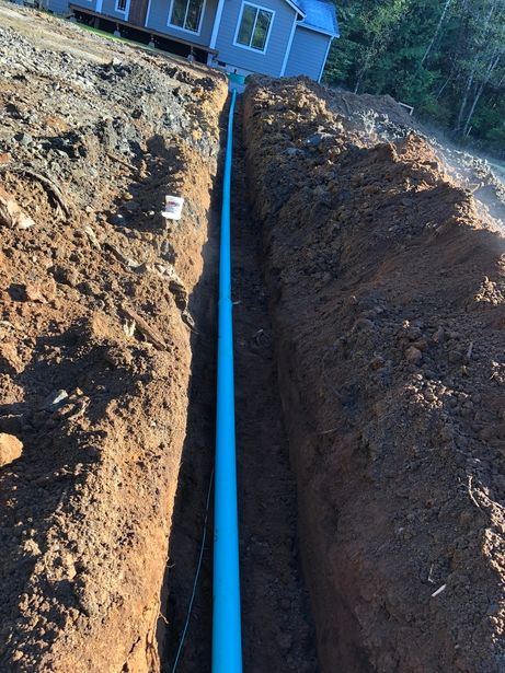 Construction Septic and Lateral Lines, Coos County, OR