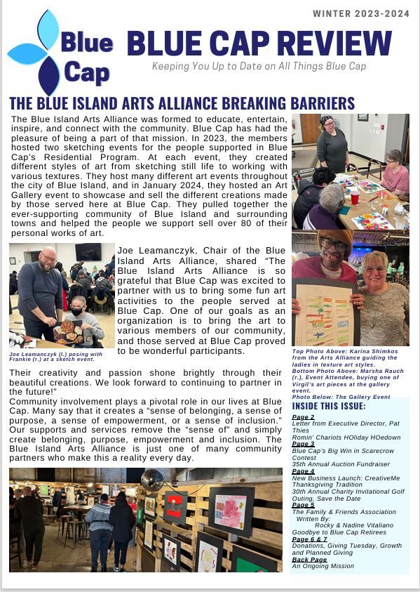 Nonprofit Organization - Blue Island, IL - Blue Cap