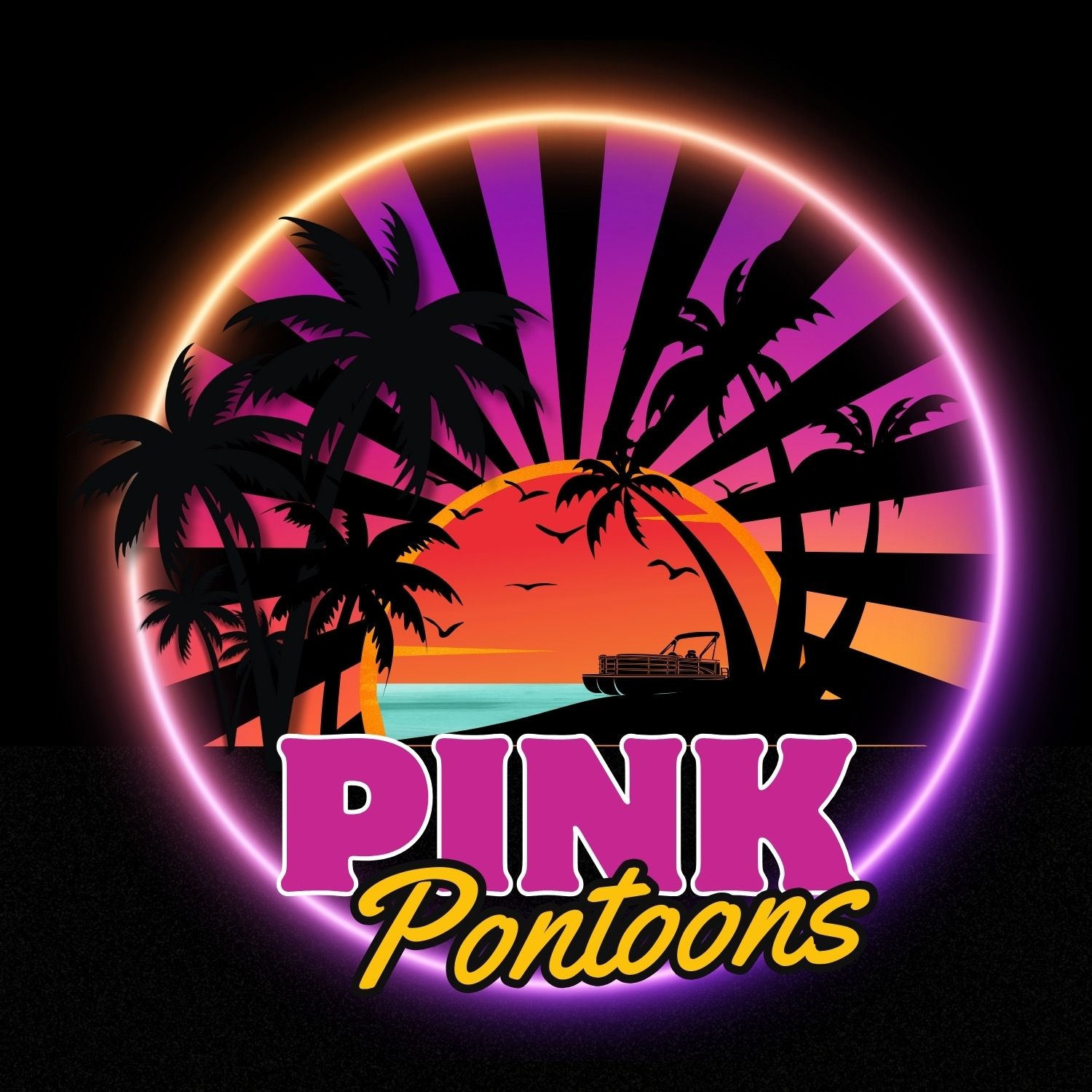 Destin Pontoon Boat Rentals | Jennie Lou’s Pink Pontoon