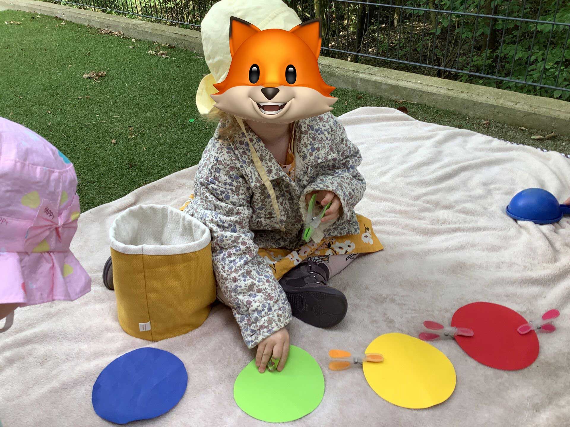 Farbenvielfalt in der Foxini Kita - unser Buntes Abenteuer