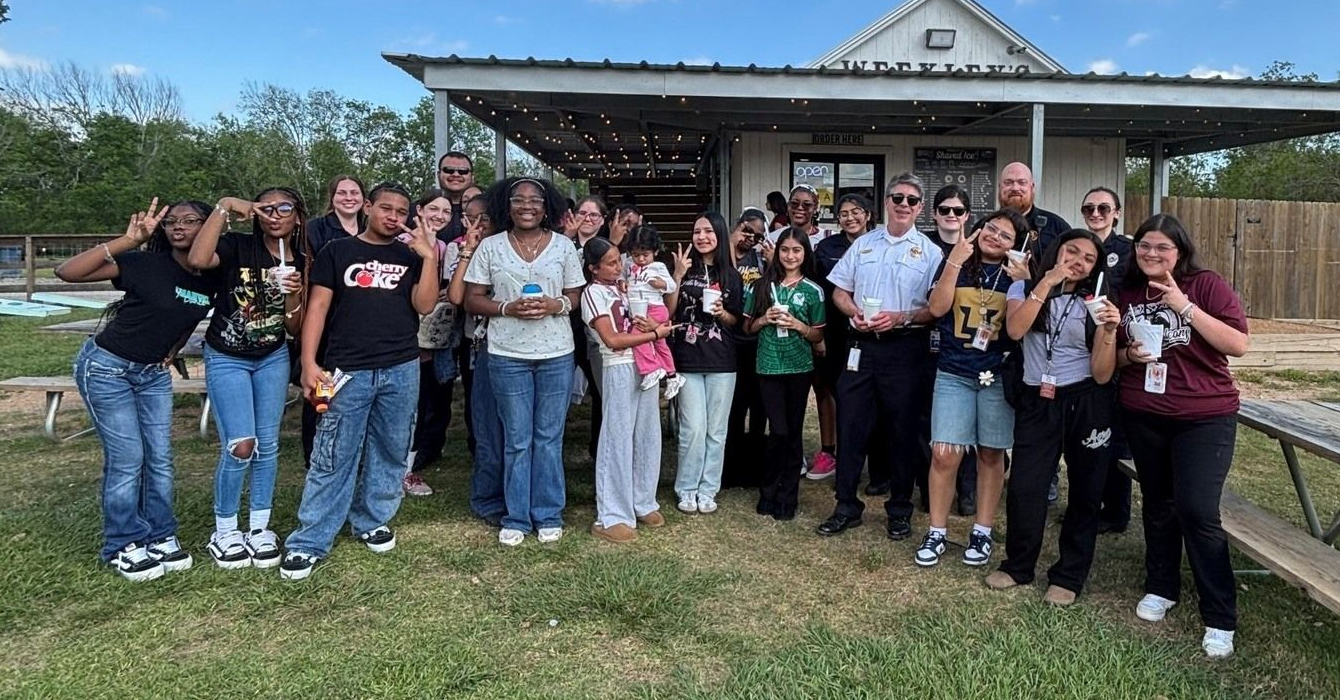 EMS Chief Treats Local Students to Sweet Treats