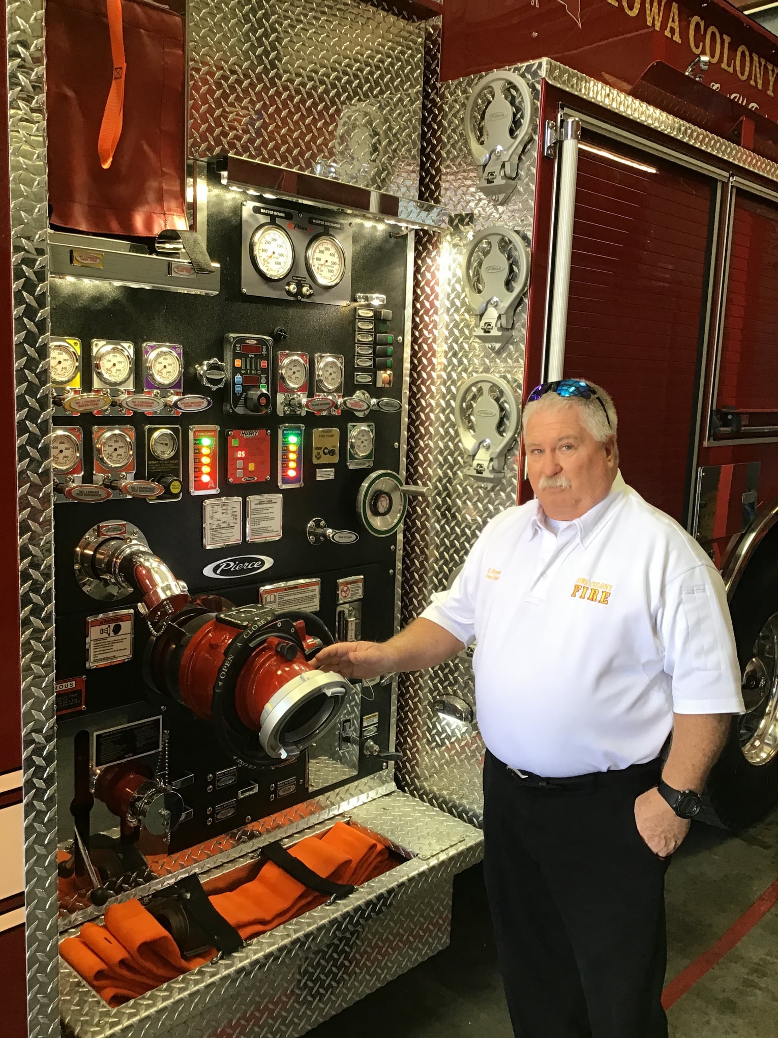 Iowa Colony Fire Department Receives New Fire Engine