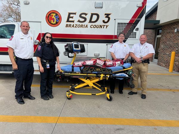 Brazoria County ESD 3 EMS Assist Manvel PD