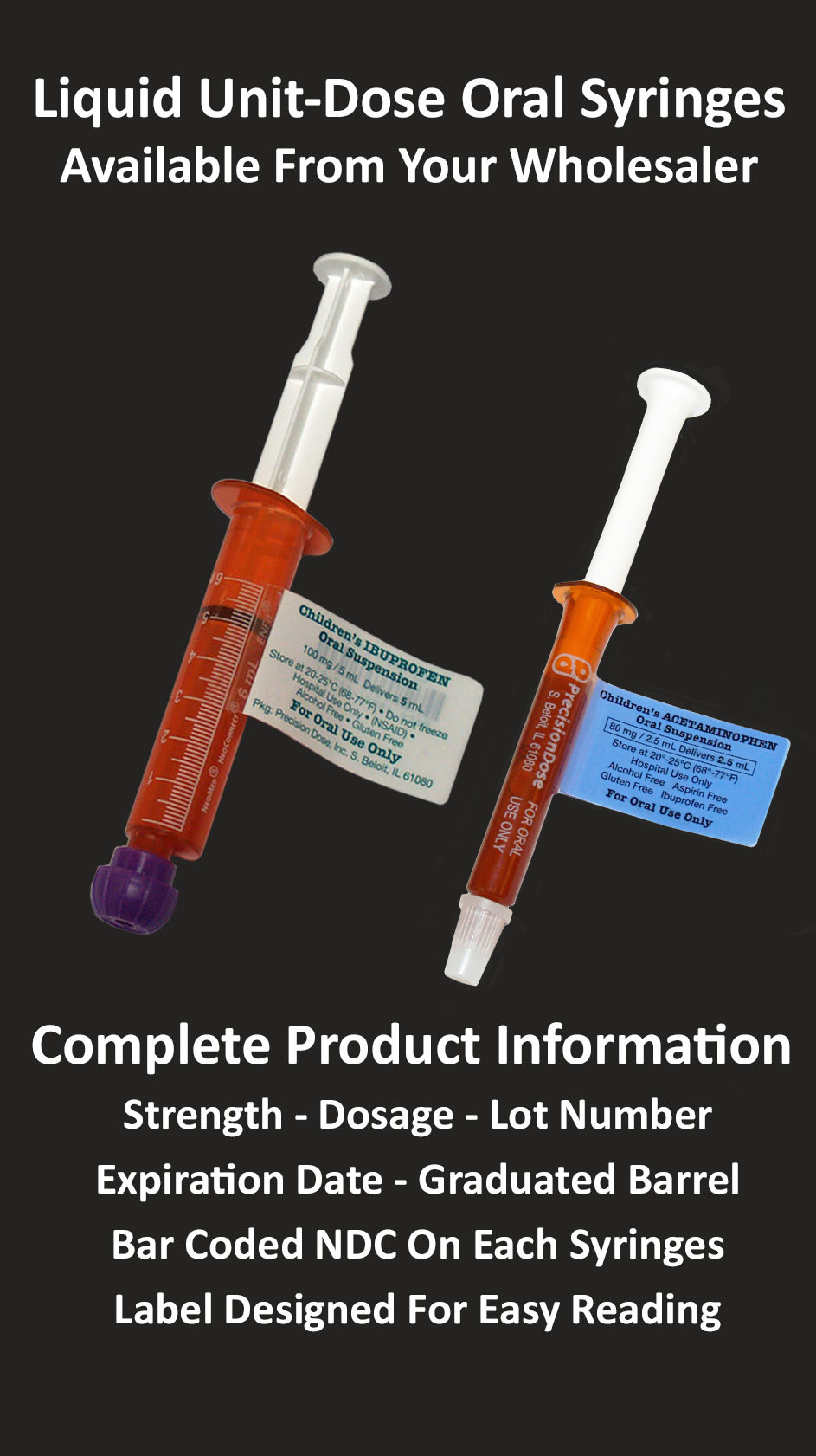 Precision Dose, Inc. Liquid Unit Dose Medications